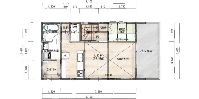中国分4丁目 5,350万円 売主物件 | 市川市の工務店DAISHU｜二世帯住宅もお任せください｜自然素材・高耐震・高断熱の注文住宅