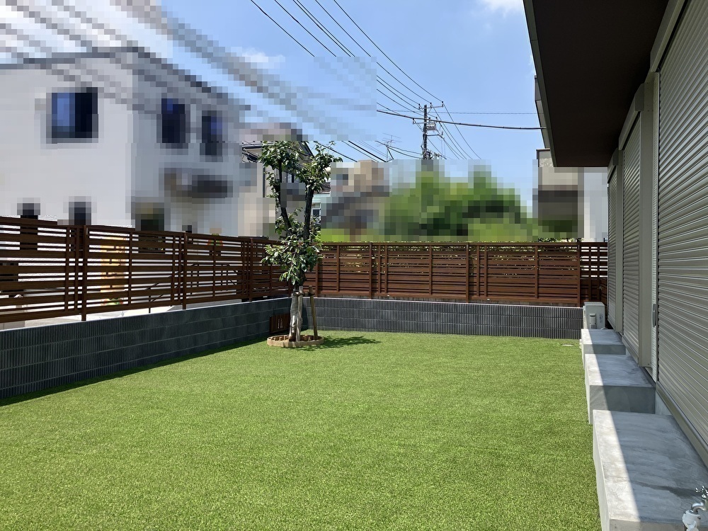市川市A様邸 人工芝を施工しました！ | 市川市の工務店DAISHU｜二世帯住宅もお任せください｜自然素材・高耐震・高断熱の注文住宅