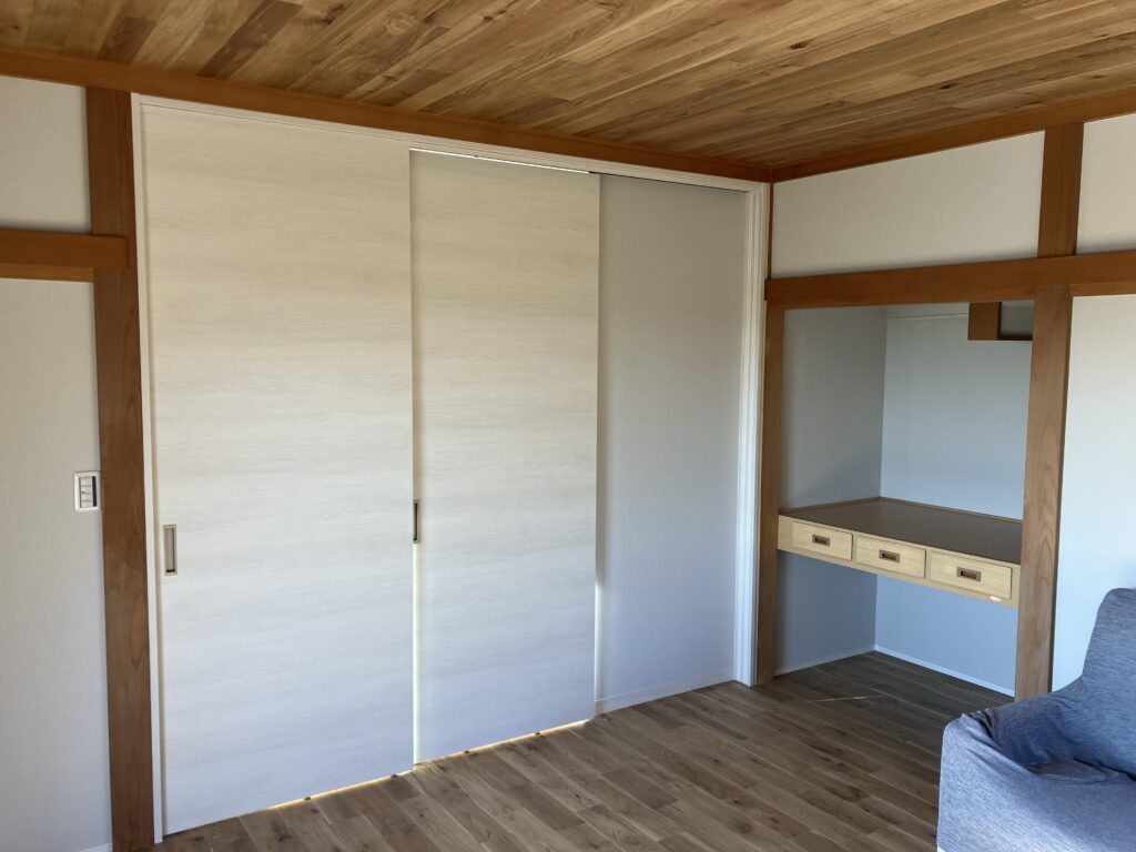 市川市M様邸 内装リフォーム工事⑤ | 市川市の工務店DAISHU｜二世帯住宅もお任せください｜自然素材・高耐震・高断熱の注文住宅