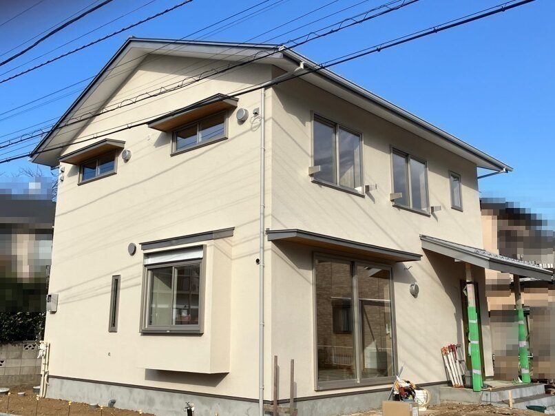 流山市O様邸 足場解体完了しました！ | 市川市の工務店DAISHU｜二世帯住宅もお任せください｜自然素材・高耐震・高断熱の注文住宅